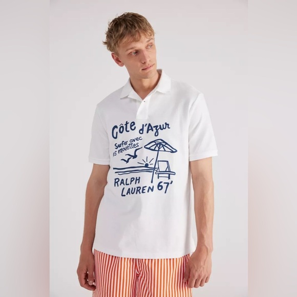 Urban Outfitters | Shirts | Nwt Polo Ralph Lauren Cote Dazur Polo Shirt ...